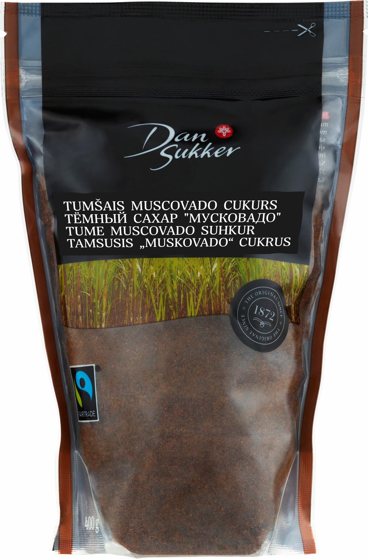 Tumšais Muscovado cukurs